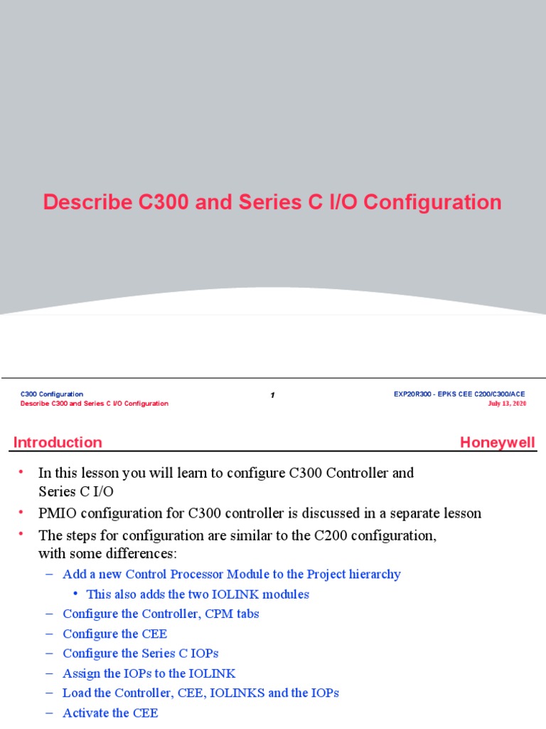 07 - 20R300 - 1 - C300 Configuration | PDF | Computer Hardware ...