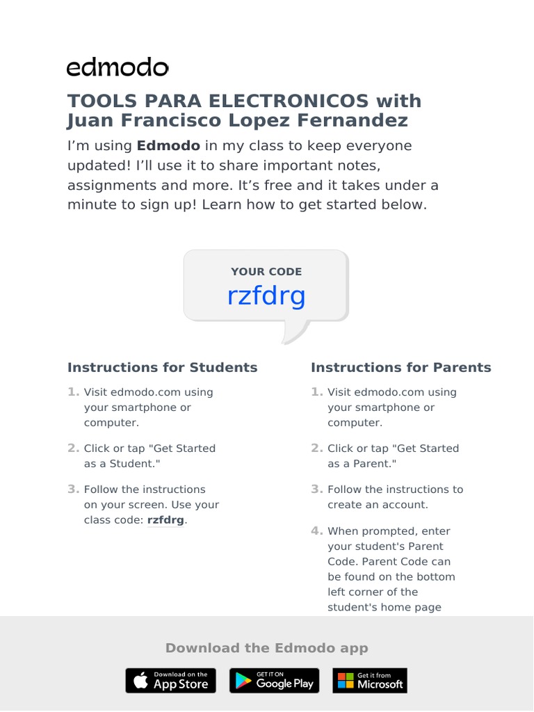 Group Join Instructions Edmodo Pdf