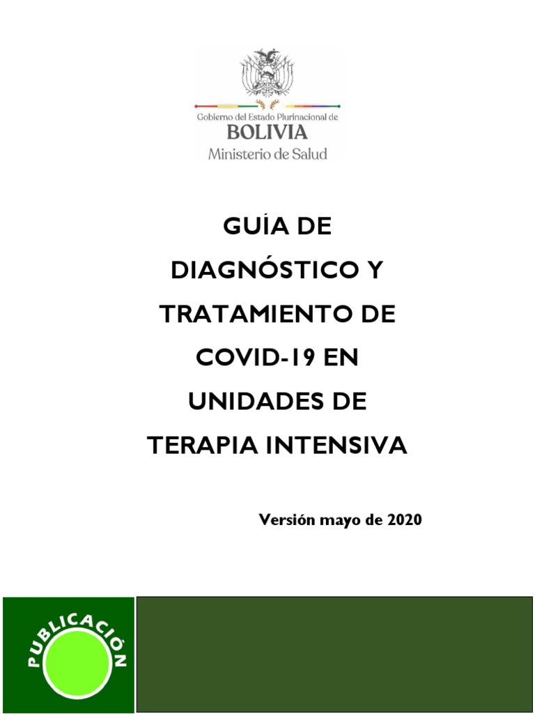 Guía Diag Trat COVID 19 UTI V3 05 06 PDF | PDF | Citocina | Septicemia