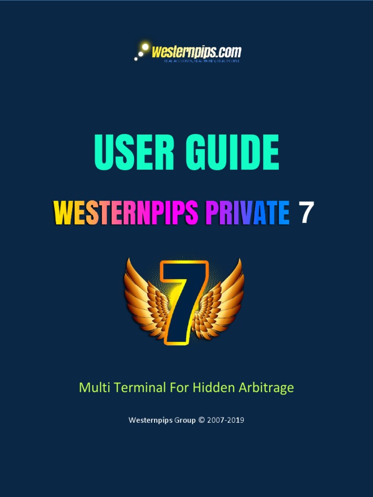 Westernpips Private User Guide Eng | PDF | Arbitrage | Algorithmic Trading