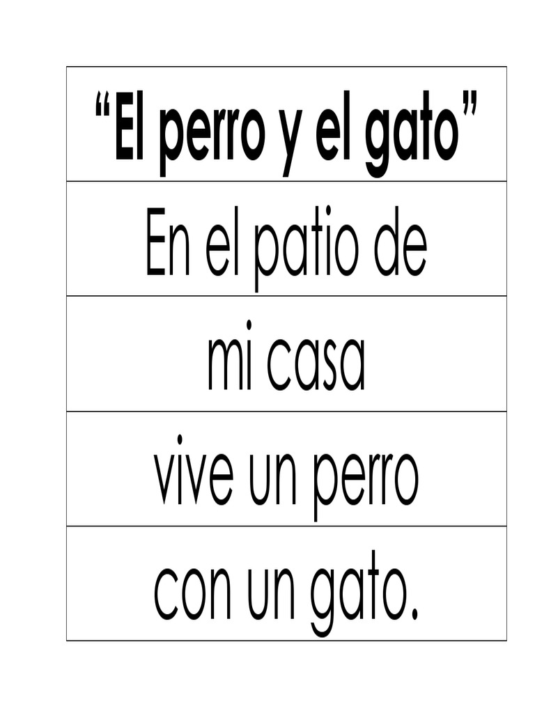 El Perro y El Gato PDF | PDF