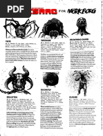 Mörk Borg - Mörk Borg Cult - Feretory | PDF | Predation | Zoology