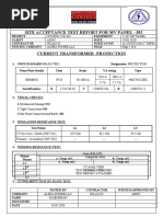 Busbar Contact Resistance Test Report | PDF
