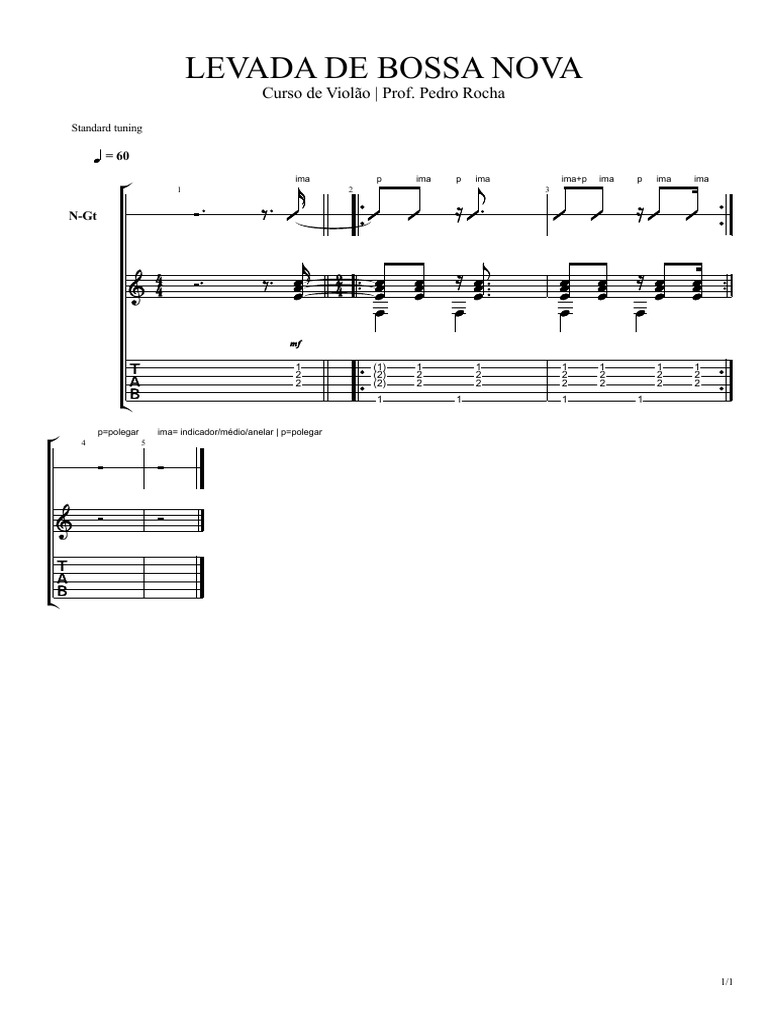 Levada Bossa Nova | PDF