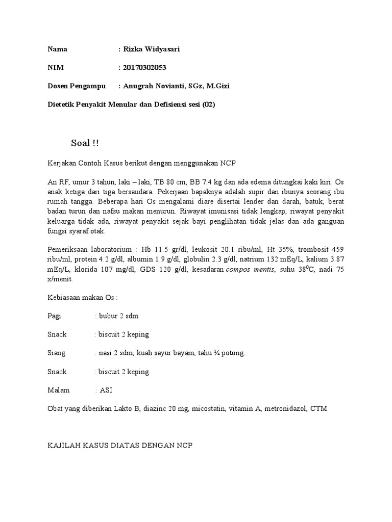 Tugas Intervensi KEP | PDF | Kesehatan Holistik