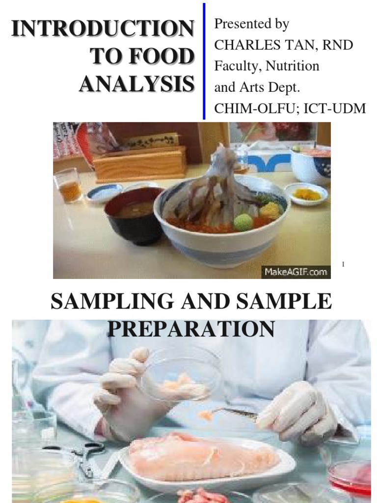 Topic 4 - Sampling and Sample Preparation | PDF | Sampling (Statistics ...
