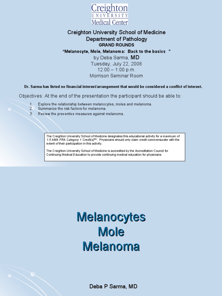 Creighton University School of Medicine Department of Pathology MD ...