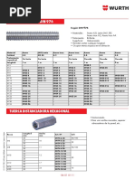 Dimensiones de Chavetas y Chaveteros | PDF