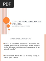 Modelo de INFORME DEL TEST CAT A | PDF | Osos | Teoría de apego