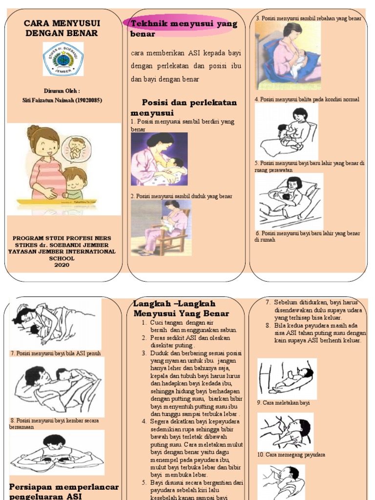 LEAFLET MASTITIS Siti Faizatun Naimah | PDF | Pengembangan Diri