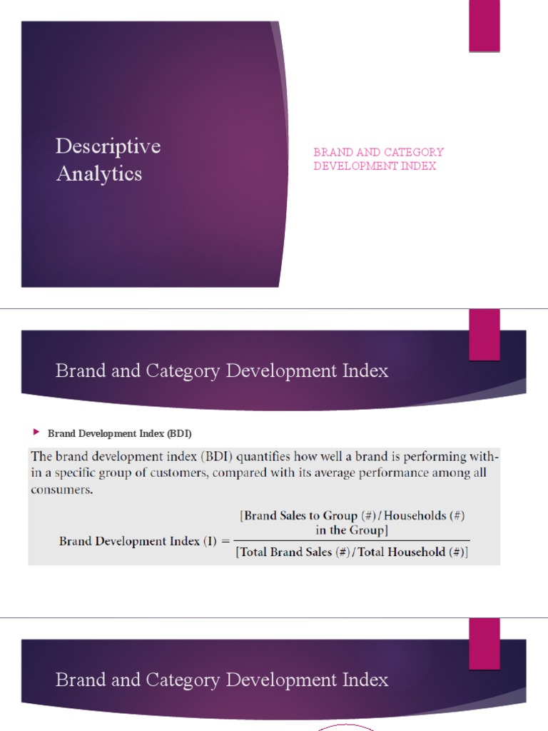 Week 04 - BDI and CDI | PDF | Pakistan | Brand