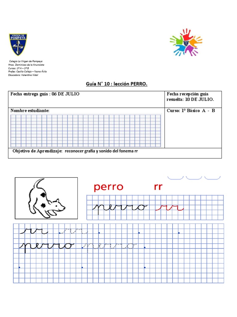 Guia Leccion Perro | PDF