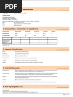 Ecolab Peroxide Cleaner Safety Data Sheet | PDF | Personal Protective ...