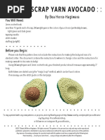 Crocheted Keroppi Amigurumi-1 | PDF | Crochet | Embroidery