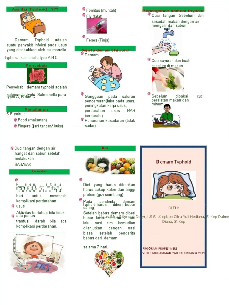 (PDF) Leaflet Tifoid Ok Nian | PDF
