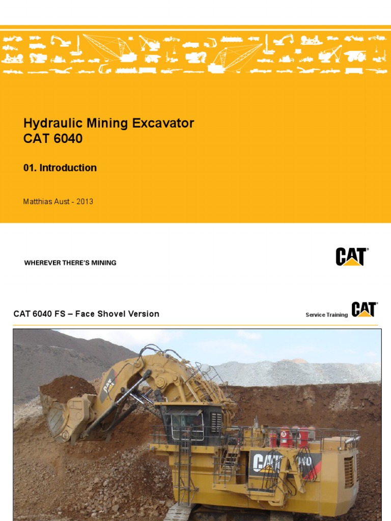 Hydraulic Mining Excavator CAT 6040: Matthias Aust - 2013 | PDF ...