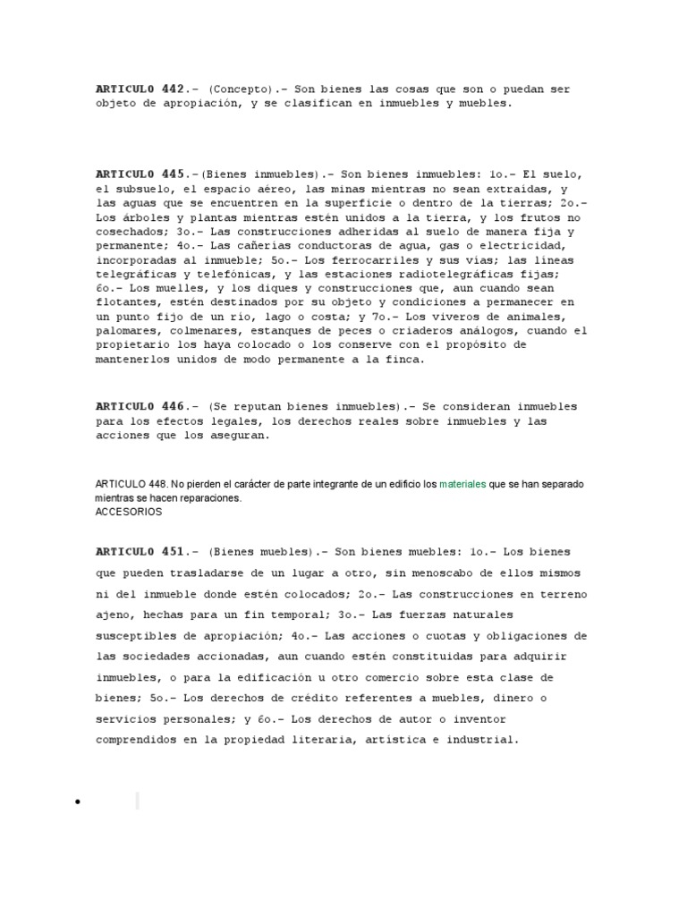 Articulos Codigo Civil Guatemala | Descargar gratis PDF | Propiedad ...