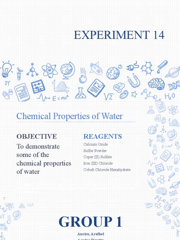 Group 1 Experiment 14 and 15 | PDF | Solubility | Solution
