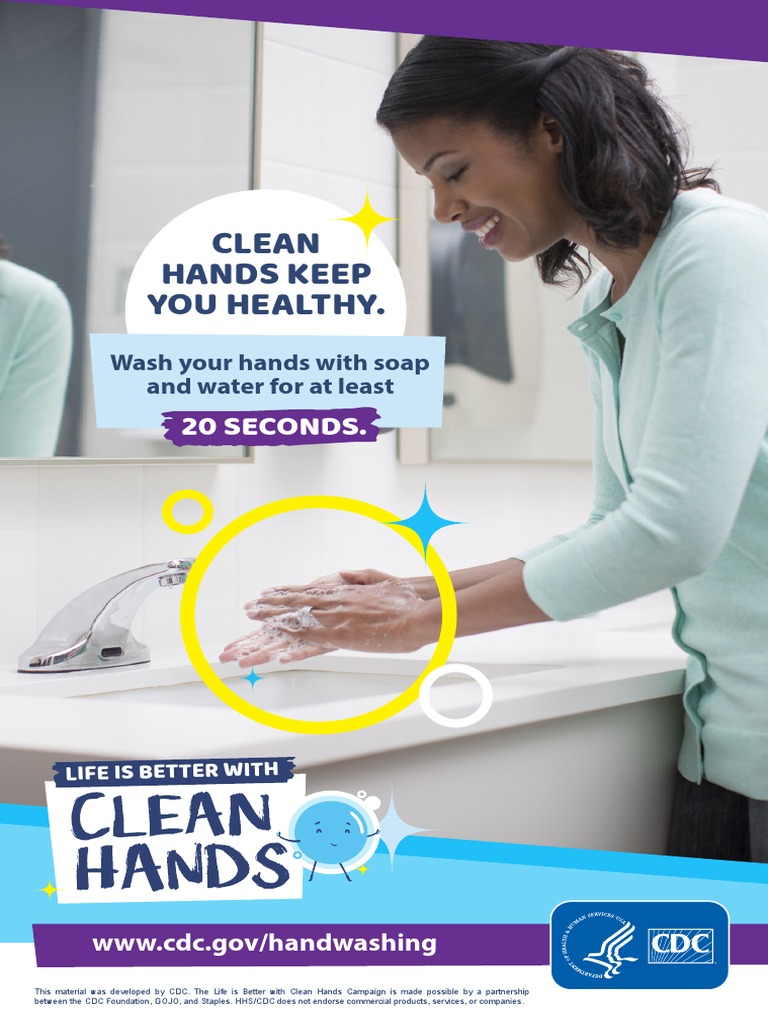 Clean Hands Keep You Healthy.: 20 Seconds | PDF