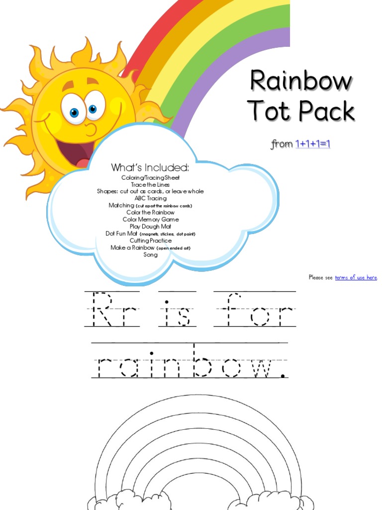 Rainbow Tot Pack: What's Included | PDF