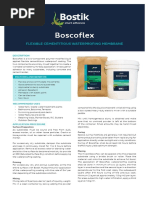 Technical Data Sheet - BOSTIK Rugby Original | PDF | Adhesive | Materials