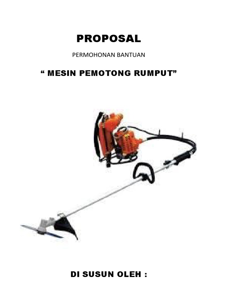 Mesin Pemotong Rumput | PDF