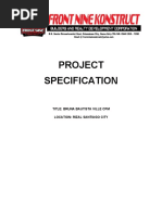 Sample Building Specifications | PDF | Concrete | Structural Engineering