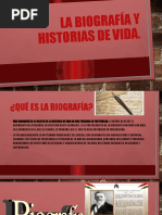 Estructura y partes de una biografía | PDF | Biografía | Narrativa