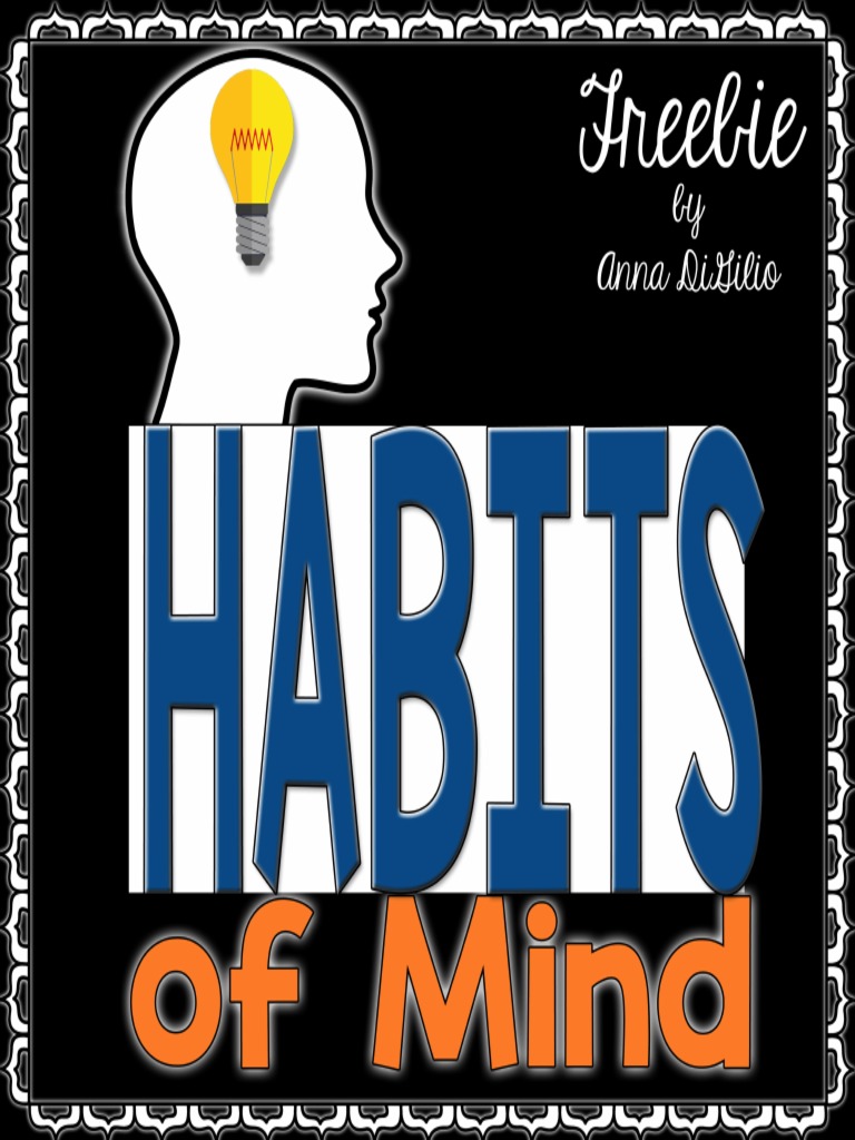 Habitsof Mind FREEBIE | PDF | Psychological Concepts | Cognitive Science