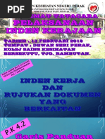 Format Inden Kerajaan (Pelaksanaan Kerja) 1 | PDF