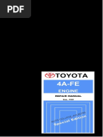 4AFE - 4AGE 16v Service Manual | PDF