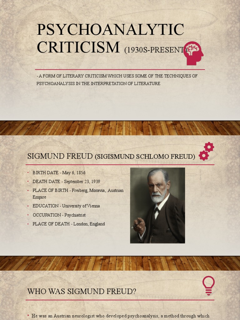 Psychoanalytic Criticism | PDF | Analytical Psychology | Psychoanalysis