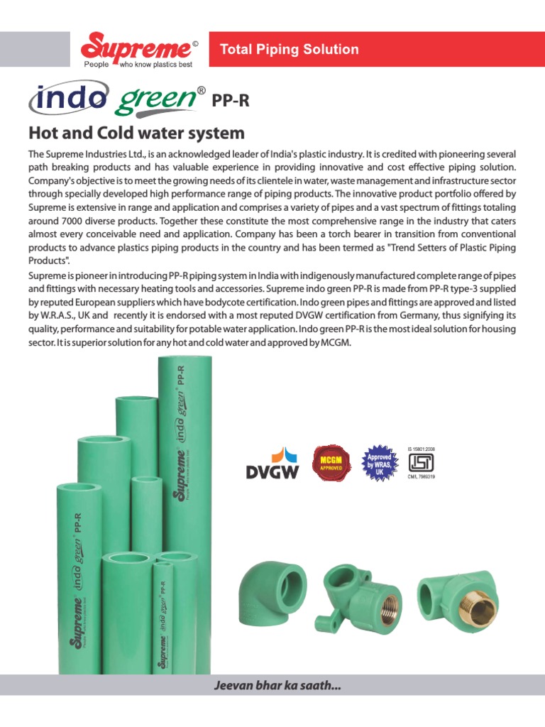 Indo Green (M) - Rev 14-12-2016 PDF | PDF | Pipe (Fluid Conveyance ...