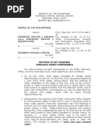 Arraignment Order | PDF