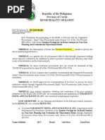 Draft Letter To DILG | PDF | Transport | Vehicles