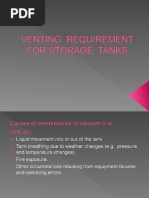 Storage Tank Venting - API 2000, 7th Edition | PDF | Pressure | Vacuum