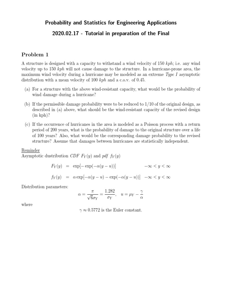 Engineering Probability and Statistics Guide | PDF | Normal ...