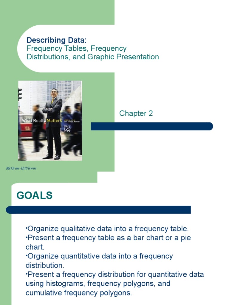 Describing Data:: Frequency Tables, Frequency Distributions, and ...