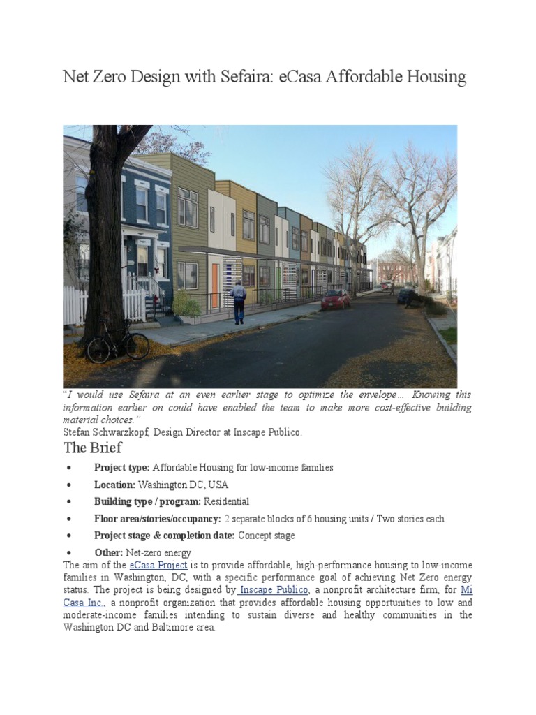 Net Zero Design With Sefaira | Download Free PDF | Sustainable ...