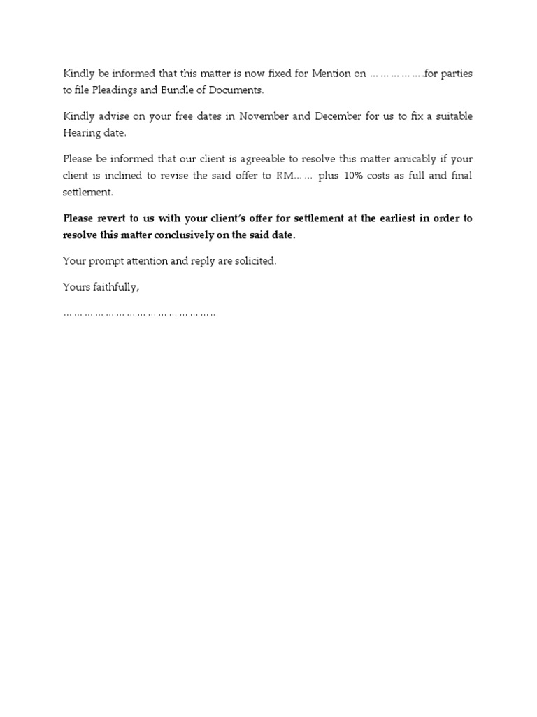 Letter To DF Soli | PDF