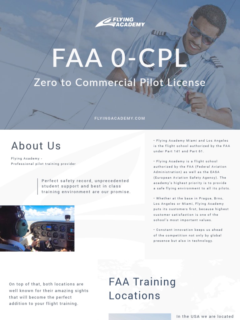 Faa 0-Cpl: Zero To Commercial Pilot License | PDF | Flight Instructor | Aerospace