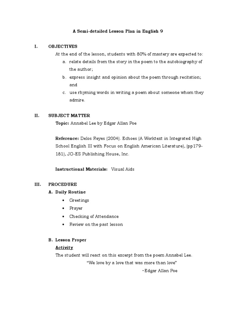 LP - Annabel Lee | PDF | Edgar Allan Poe | Poetry