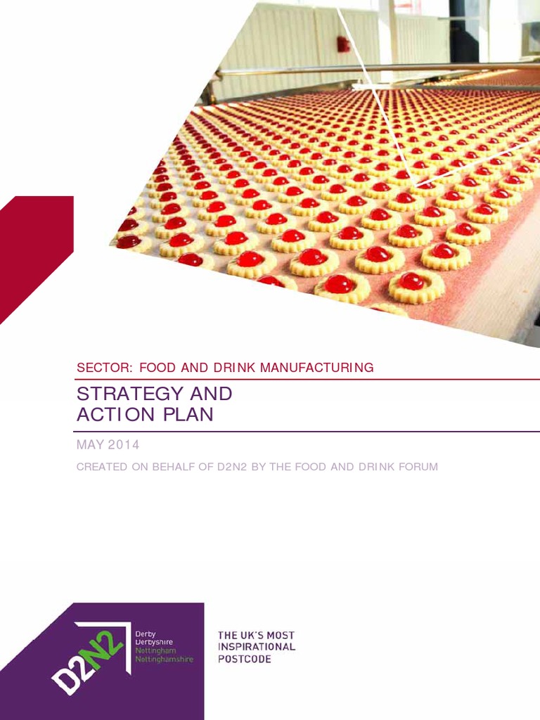 Strategy and Action Plan: Sector: Food and Drink Manufacturing | PDF ...