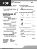 Sprawdzian Z Angielskiego Klasa 6 Unit 7 Evolution Plus PDF | PDF
