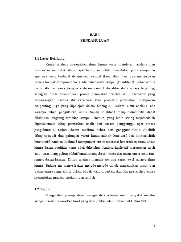 Tugas Kimia Analitik | PDF