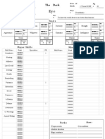 WTA W5 Character Sheet v1.0 | PDF