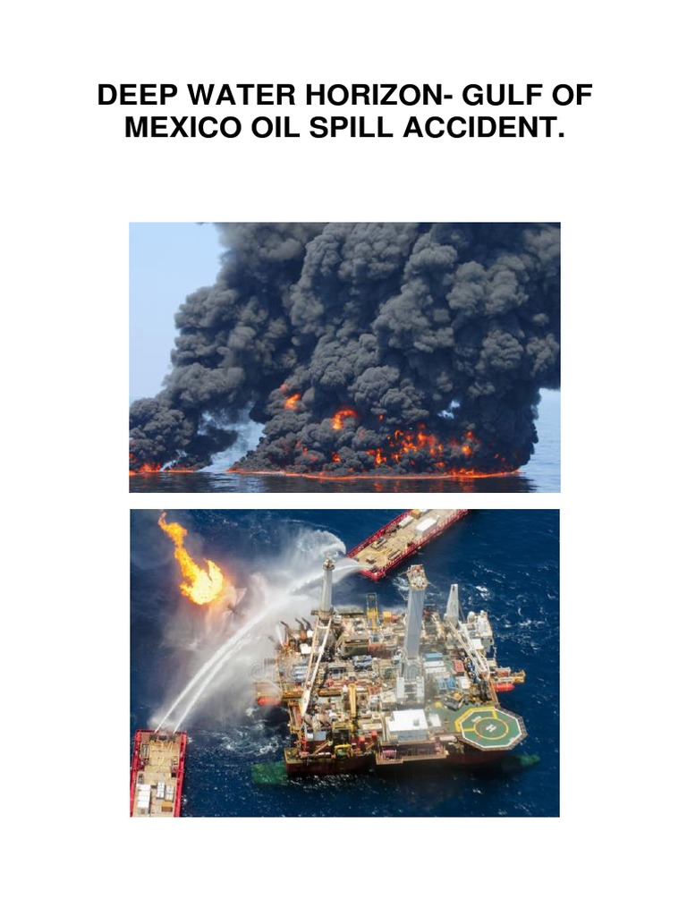 Deep Water Horizon Oil Spill Analysis | PDF | Deepwater Horizon Oil ...