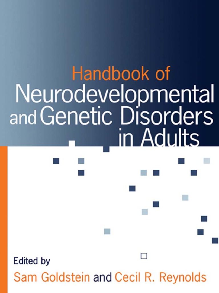 Handbook of Neurodevelopmental and Genetic Disorders in Adults | PDF ...