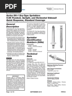 Manual - Reliable (Sprinklers F1 Vertical Sidewall Standard Response ...