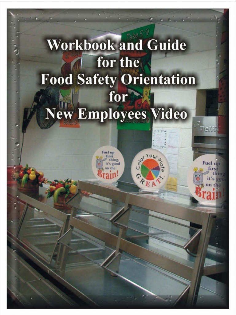 Workbook and Guide For Food Safety Orientation For New Employees | PDF ...